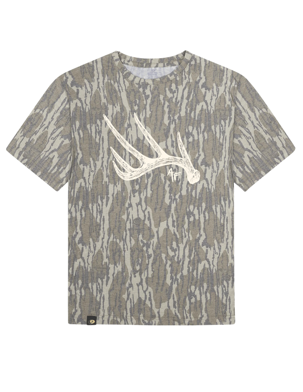 The Antler - Mossy Oak Washed Out T