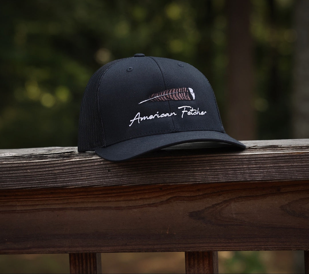 Turkey Feather — All Black – American Fetcher